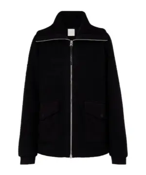 Varley Eleanor Zip-up Fleece Jacket - Black