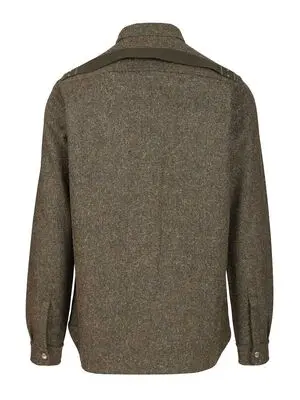 Rick Owens Long-sleeved Button-up Outershirt
