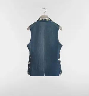Dior Embroidered Floral Vest