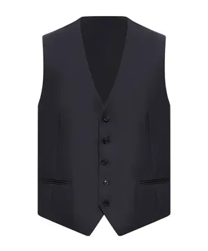 Tagliatore Long-sleeved Suit - Black