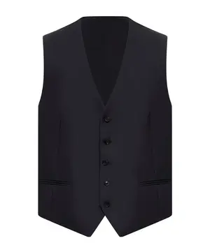Tagliatore Logo-detail Button Suit - Black