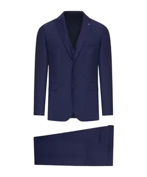 Tagliatore Single-breasted Suit - Blue