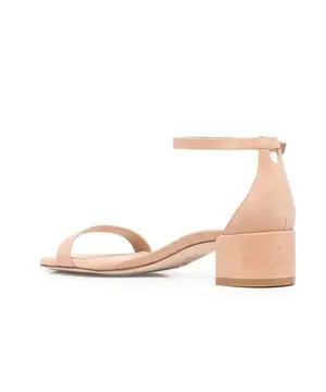 STUART WEITZMAN Peep-toe Patent Leather Booties