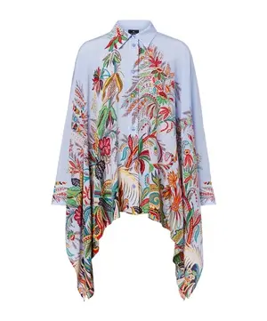 Etro Floral Silk Blouse