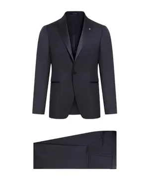 Tagliatore Three-piece Suit - Black