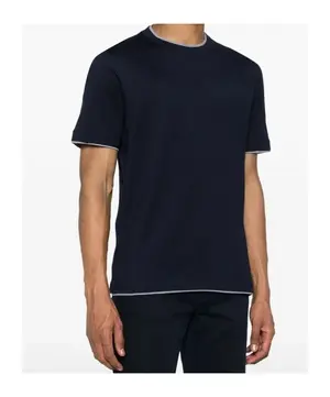 Brunello Cucinelli Short-sleesleeved T-shirt - Black