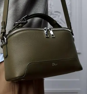 Dior Archie Zipped Bag With Strap