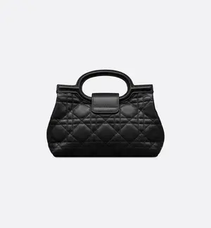 Dior Jolie Top Handle Mini Bag - Black