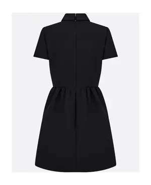 Dior Fitted Dress With Cd Buttons
