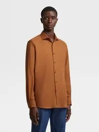 Zegna Cashco Long-sleeved Shirt