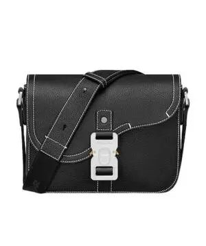Dior Mini Saddle Messenger Bag - Black