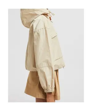 Moncler Sauvan Zip-up Hooded Parka