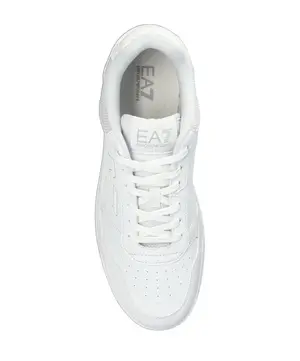 EA7 Round Toe Lace Up Sneakers