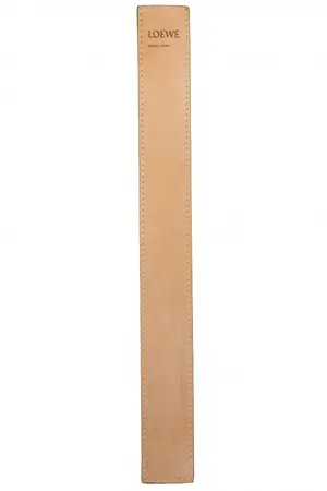 Loewe Small Slap Anagram Embossed Leather Bracelet