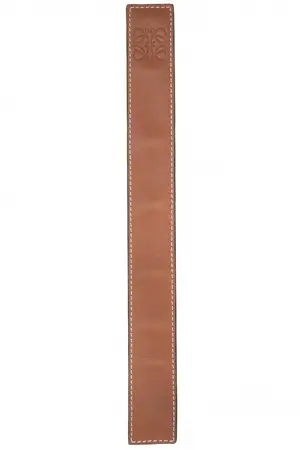 Loewe Small Slap Anagram Embossed Leather Bracelet