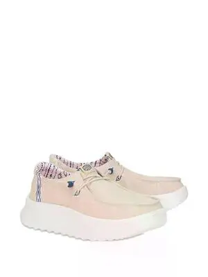 HEY DUDE Wally Platform Sneakers - Neutrals