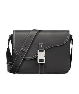 Dior Saddle Messenger Bag - Black
