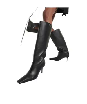 Acne Studios Square-toe Knee-high Boots