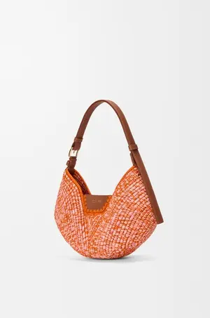 Loewe Medium Swing Shoulder Bag - Bright Orange/pink