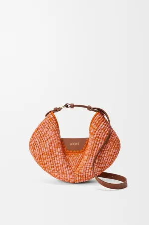 Loewe Medium Swing Shoulder Bag - Bright Orange/pink