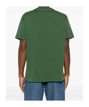 A.p.c. Rue Madame Logo-print Crew-neck T-shirt - Green