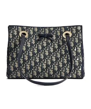 Dior Shopping Bag With Bow Detail