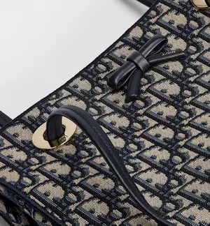 Dior Shopping Bag With Bow Detail