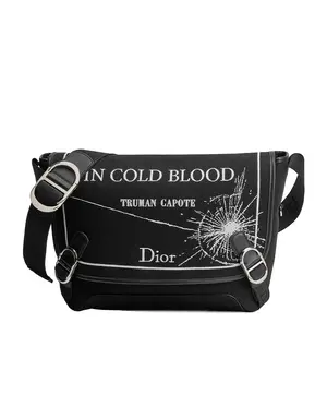 Dior Medium Jett Messenger Bag With Flap - Black