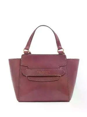 THE BRIDGE Leather Tote Bag - Pink
