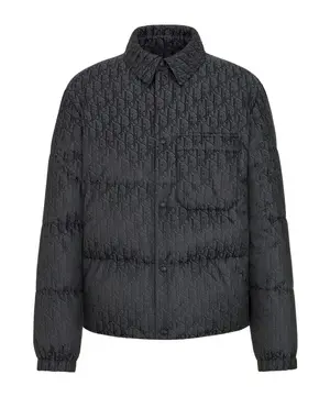 Dior Oblique Down Overshirt - Black