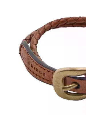 THE BRIDGE Braided Buckle-fastening Bracelet