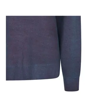 MAISON MARGIELA V-neck Sweater With Ribbed Cuffs And Hem