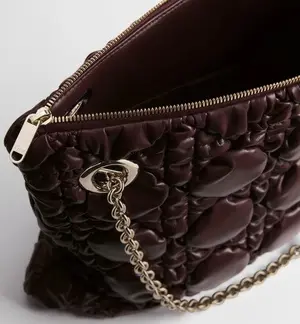 Dior Medium Quilted Leather Bag - Black
