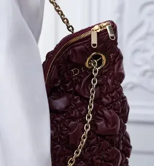 Dior Medium Quilted Leather Bag - Black