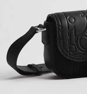 Dior Saddle Heritage Messenger Bag With Flap