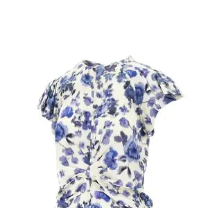 Isabel Marant Étoile Tullya Top With Puff Sleeves And Ruffle Trim