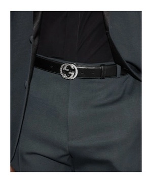 Gucci Logo Plaque Belt