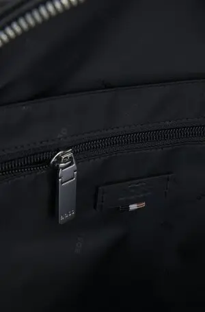Hugo Boss Grained Leather Backpack