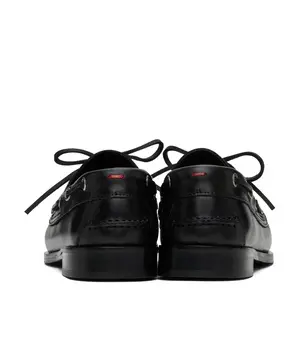 AeydĒ Pleated Lace-up Loafers