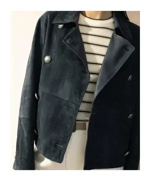 Brunello Cucinelli Double-breasted Suede Jacket