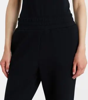 Varley Slim Sweatpants With Elastic Drawstring Waistband And Cuffs - Black