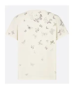 Dior Embroidered Butterfly T-shirt