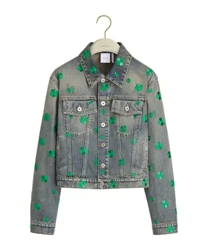 Dior Embroidered Jacket - Gray