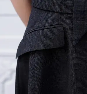 Dior Mid-length Dress With Ascot-effect Tied Collar