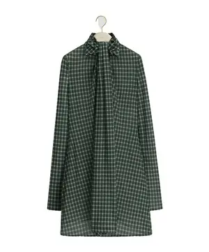 Dior Short Dress With Bow Collar - Black