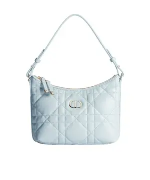 Dior Miss Caro Ling Mini Bag With Chain - White