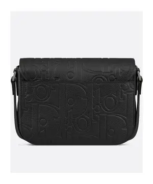 Dior Small Saddle Messenger Bag - Black