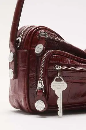 Acne Studios Camero Party Croc Effect Crossbody Bag