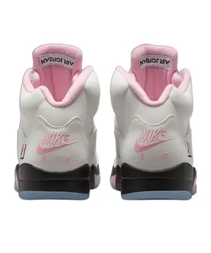 Nike Jordan 5 Retro High Top Lace-up Sneakers