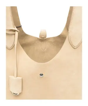 Ralph Lauren Polo Play Suede Tote Bag